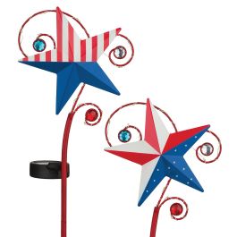 Americana Star Solar Stake Set/2