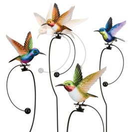 Rocker Hummingbird Stake Pre-Pack 24 Pc