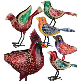 Henna Bird Decor Pre-Pack 20 Pc