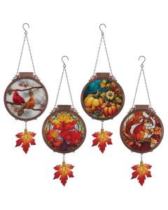 Solar Ornament - Pumpkin